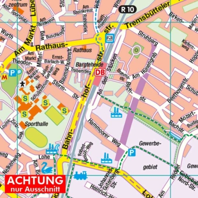 Stadt Bargteheide & Amt Bargteheide-Land, Stadtplan, 1:24.000 ...