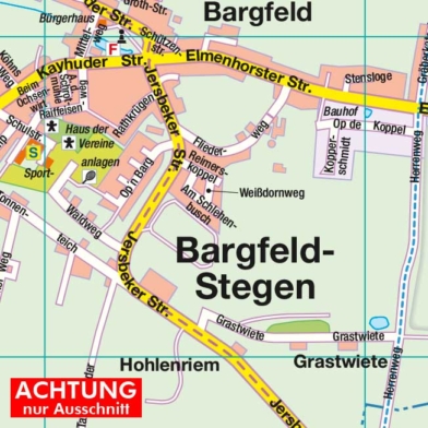 Stadt Bargteheide & Amt Bargteheide-Land, Stadtplan, 1:24.000 ...